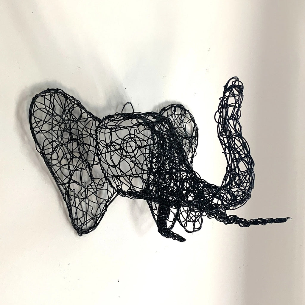 Wire Elephant Head Wall Hanging – Ithemba Creations