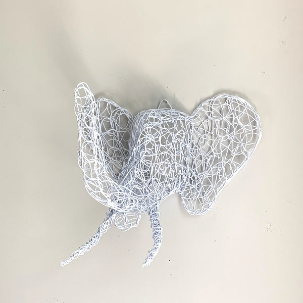 Wire Elephant Head Wall Hanging – Ithemba Creations