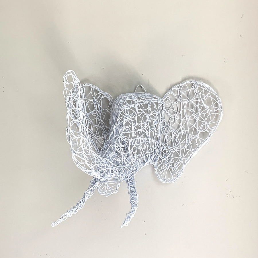 Wire Elephant Head Wall Hanging – Ithemba Creations
