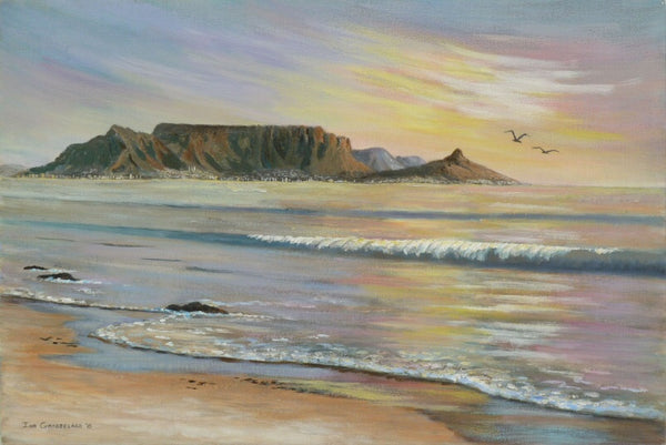 Sunset Table Mountain Print – Ithemba Creations