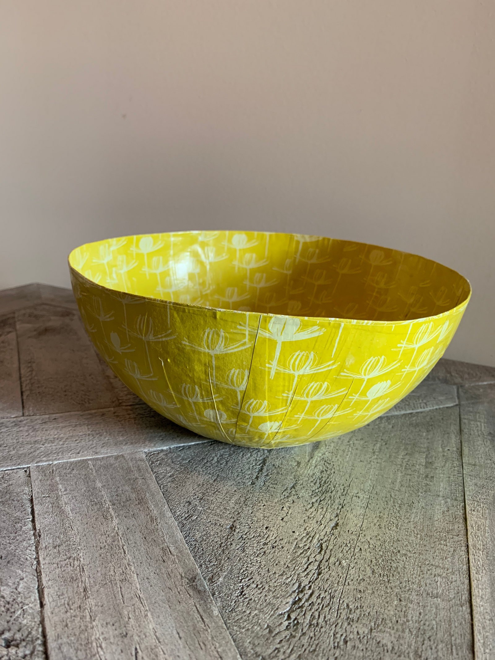 Wola Nani Floral Paper Mache Bowls – Ithemba Creations