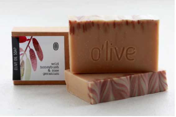 O'live Honeybush & Rose Geranium Handmade Soaps – Ithemba Creations
