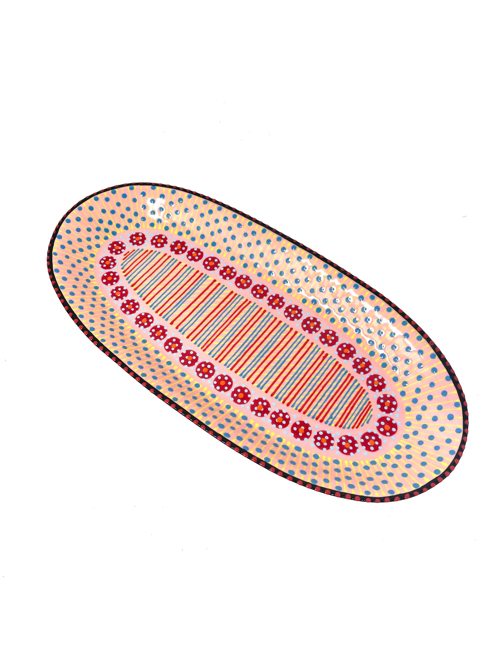 Potters African Oval Platter – Ithemba Creations