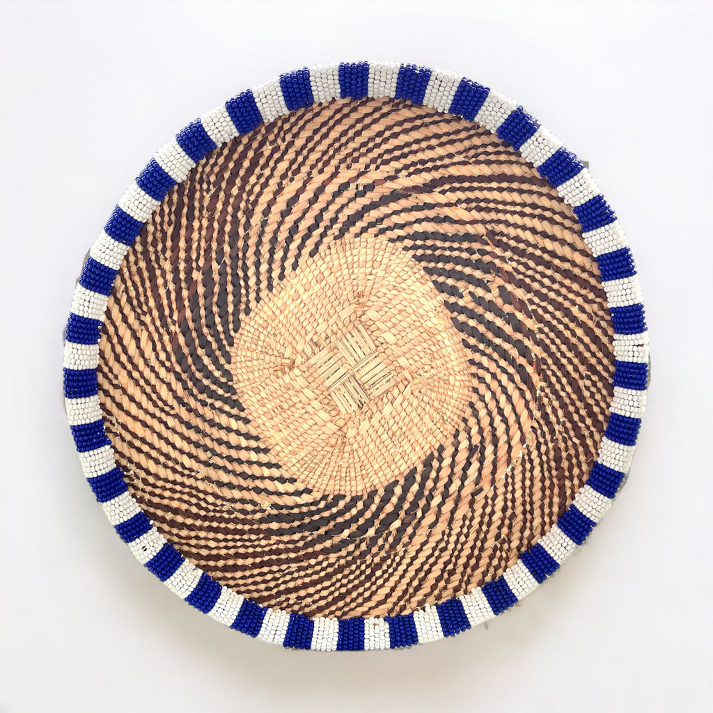 Hanging Beaded Tonga Wall Baskets – Ithemba Creations