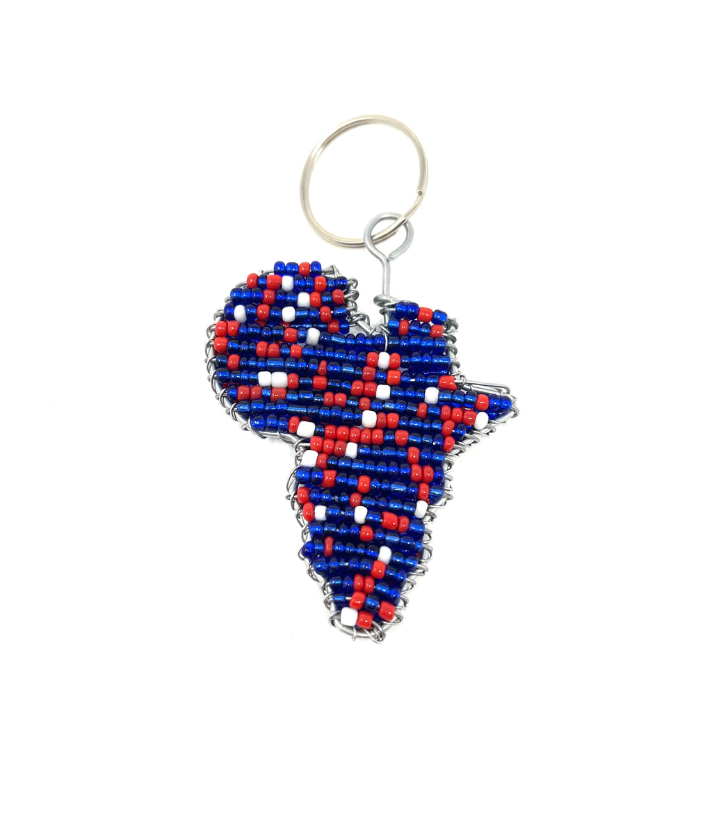 Hand Beaded African Key Chain – Ithemba Creations